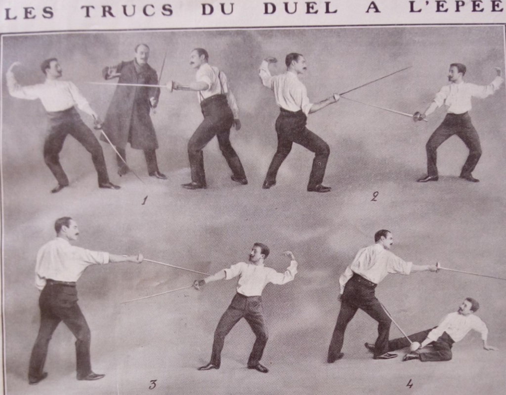 Deschanel Clemenceau : duel à l'épée - Alain Denizet